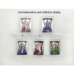 12'' Transparent Acrylic Wall Bookshelf Display Stand, Wall Mounted Storage Rack, Character Statue Picture Display Stand, Photo Frame Storage Rack, Wall Mounted Bookshelf, Cosmetics Display Cabinet