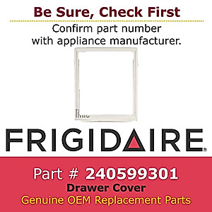 Frigidaire 240599301 Drawer Cover Frame
