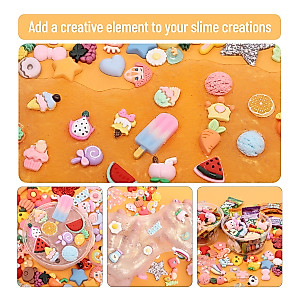 Mr. Pen- Slime Charms, 100pcs, Resin Charms, Charms for Slime, Cute Charms, Flatback Resin Charms, Fake Candy Charms, Flatback Charms, Resin Flatback Charms, Flat Back Resin Charms, Easter Egg Fillers