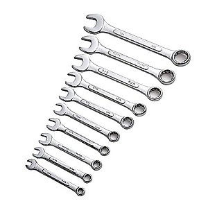 JENLEY Hand Tools Wrenches Standard 12 Point SAE Combination Set 10-Piece