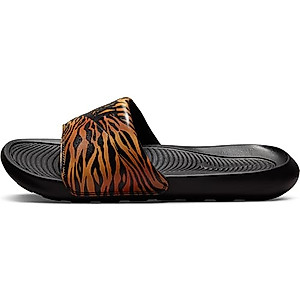Nike Women's Basic/Active Slide, Black, 9 AU