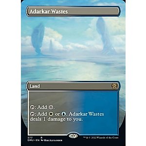 Magic: the Gathering - Adarkar Wastes (377) - Borderless - Dominaria United