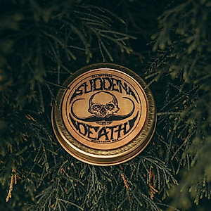 THE VINTAGE GROOMING CO. Sudden Death Strong Hold Mustache Wax and Night Fury Mustache Wax Remover Oil Set