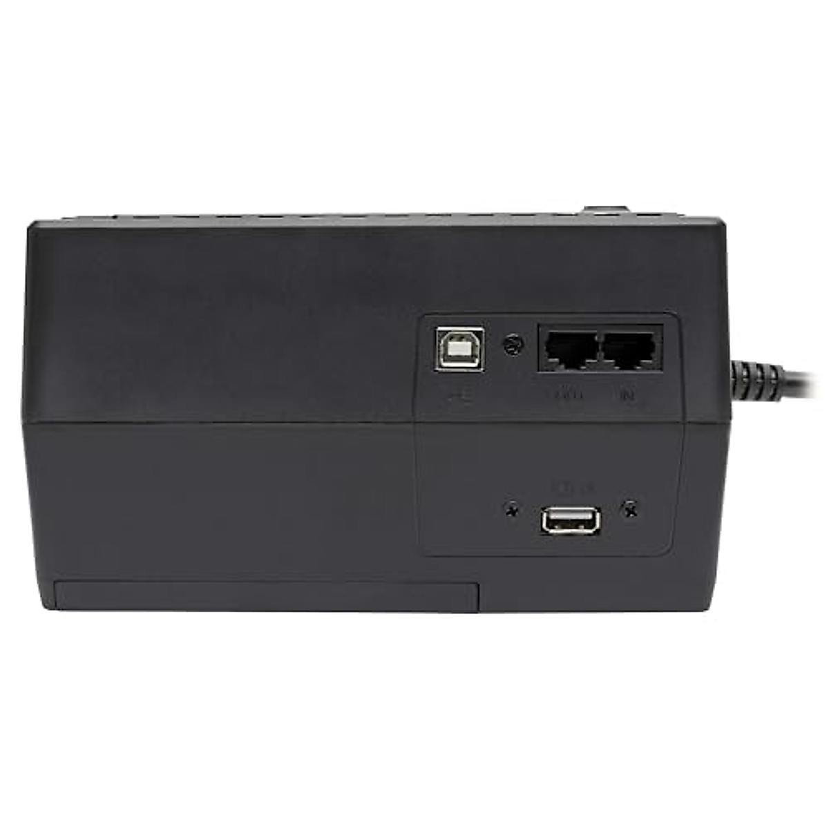 Tripp Lite 550VA UPS Battery Backup Surge Protector Efficient ENERGY-STAR Certified, AVR, 8-Outlet Uninterruptible Power Supply, Dataline Protection, 3-Year Warranty & $100,000 Insurance (ECO550UPS)