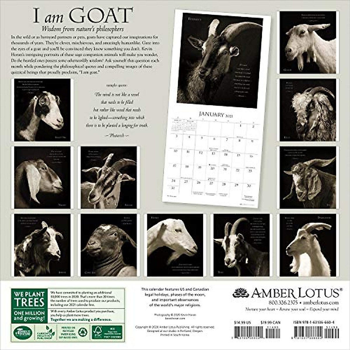 I Am Goat 2021 Calendar