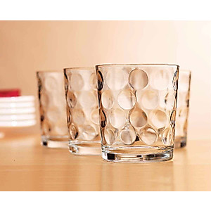 Glaver's Whiskey Glasses 13 oz. Barware Set of 4 Old Fashioned Glasses for Whisky, Scotch, Bourbon, Liquor, and Cocktails.