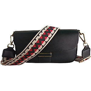 Wide Purse Strap Bag Shoulder Strap Adjustable Replacement Crossbody Canvas Bag Handbag Purses for Unisex (W1-03)