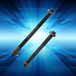 VGEBY 1 Pair Hollow Hub Shaft, Quick Release Hub Road Mountain Bike Front & Rear Axle Hollow Shaft Set