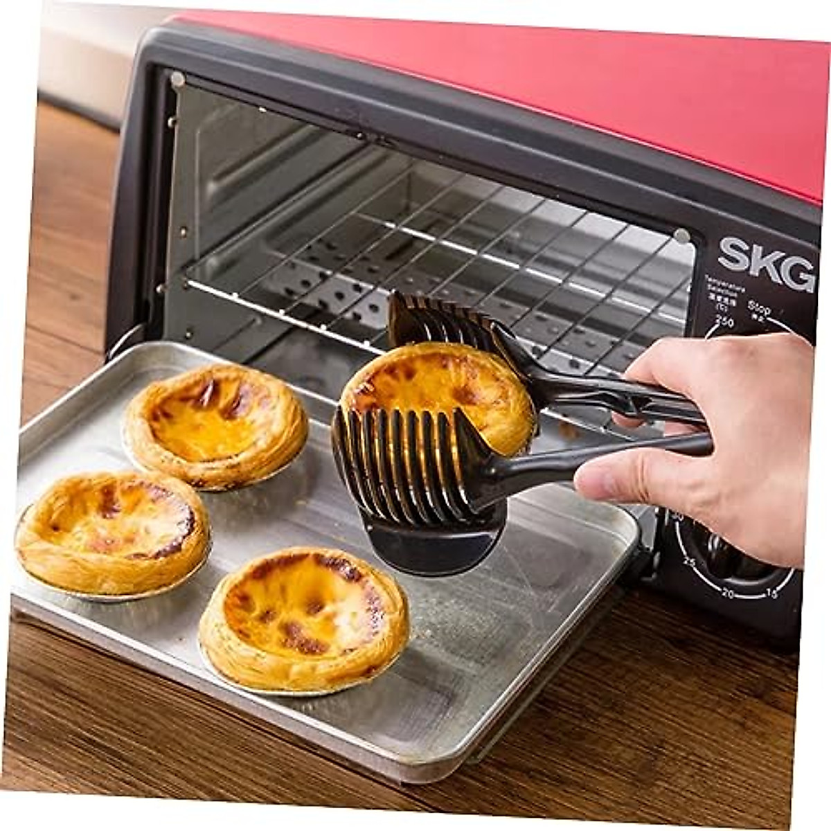 VOSAREA Lemon Cutter Tomato Cutter Slicer Platter Lemon Gadgets Round Tomato Gadgets Tomato Slicer Lemon Tools Orange Gadgets Supplies Lemons Fruit Slicer Kitchen Cutting Aid Slicing Tool