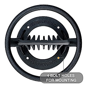MARVOWARE Heavy Duty Wood Splitter, Cast Iron Manual Log Splitter, No Sharp Edge, Firewood Splitter, Enhanced Structure and Weight, Kindling Splitter, Wood Splitter