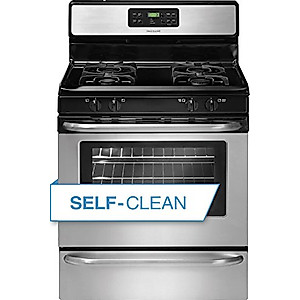 Frigidaire 4-Piece Set with FFHB2740PS 36" French Door Refrigerator, FFGF3053LS 30" Gas Range, FFBD2412SS 24"Built In Dishwasher and FFMV164LS 30" Over The Range Microwave Oven in Stainless Steel