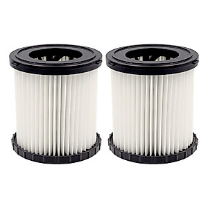 2 Packs of DCV5801H Wet Dry Vacuum Hepa Replacement Filter,Compatible for dowalt DCV580 & DCV581H,Washable and Reusable