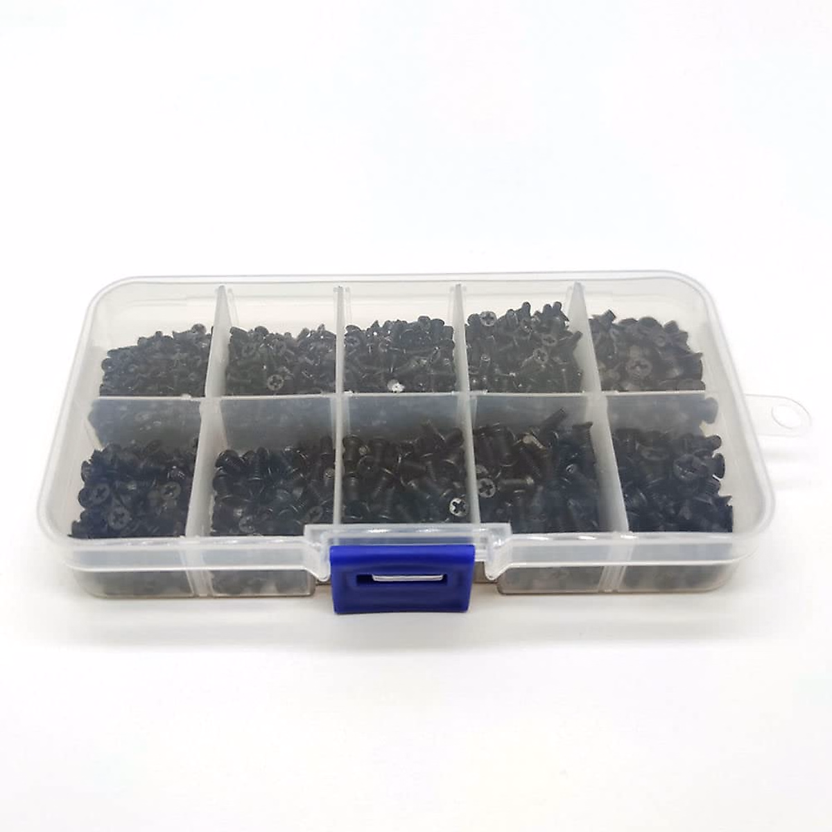 500Pcs KM Screw M2 M2.5 M3 Flat Head Phillips Screws Laptop Notebook Screws Set Kit for Computer Small Screw