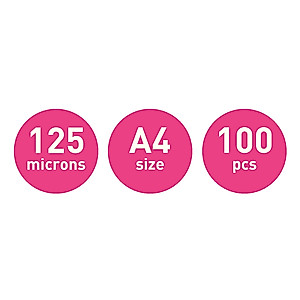 Leitz iLAM 125 Microns A4 Self Adhesive Laminating Pouches (Pack of 100)