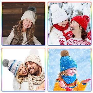 BQTQ 26 Pieces Faux Rabbit Fur Pom Pom Keychain Fluffy Balls Pom Pom with Elastic Loop for Hats Keychains Scarves Gloves Bags Accessories(13 Soft Colors, 2 Pcs Each Color)