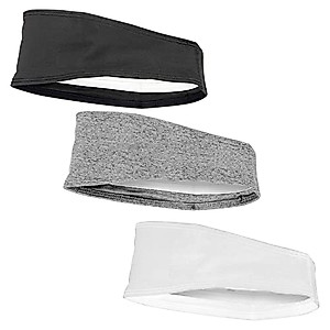 E Tronic Edge Running Headbands for Men, Women, Boys and Girls, Sports Sweatbands, Yoga, Exercise, Workout, Quick Drying and Non-Slip Workout Stretchy Hairband