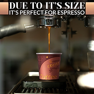 3 Oz Disposable Espresso Cups for Hot Drinks - 200Pcs Paper Espresso Cups for Party Cups Disposable Coffee Shots Cups for Wedding Travel Cup - Hot Coffee Cups for Espresso Cup Set Small Paper Cups