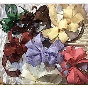 Burlap Ribbon Perfect for Wedding Home Decoration Gift Wrap Bows Made Handmade Art Crafts 1-1/2 Inch X 10 Yard Spool (Green)