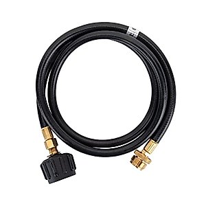 Camco 59823 5' Propane Hose Assembly - Acme x 1"-20 Male Throwaway Cylinder Thread