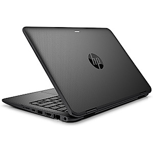 HP ProBook x360 11.6in G1 EE Notebook, LED HD Touchscreen, Intel Celeron N3350 Dual-Core 1.1GHz, 4GB DDR3, 64GB SSD eMMC, 802.11ac, Bluetooth 4.2, Win10Pro - 64Bit (Renewed)