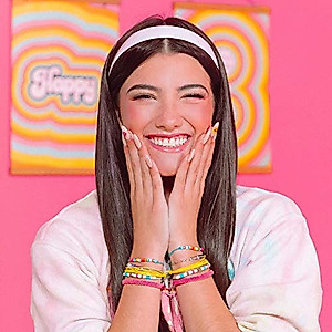 Pura Vida Charli D'Amelio Bracelet Style Pack - Adjustable Bands, Assorted Designs - Set of 5