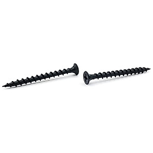 #8 x 2" Coarse Drywall Screws/Phillips/Bugle Head/Steel/Black Phos / 2,000 Pc. Carton