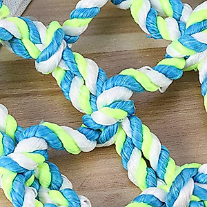 UEETEK Hamster Toys Small Animal Activity Toy Rat and Ferret Climbing Rope Net Pet Bed for Hamster Parrot Bird Toys