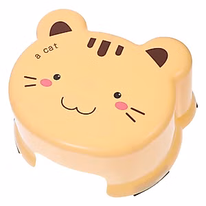 Cartoon Plastic Stool Portable Stool Chair Stool ' Step Stools Foot Stools Small Bathroom Step Sitting Stool Small Step Stool Stools for Bathroom Small Stool