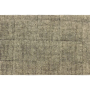 Casavani Indian Handmade Cotton Dhurrie Geometric Gray & Black Floor Carpet For Doormat Best Uses For Bedroom,Living Room,Dining Room,Kitchen,Purch,Balcony 6x8 Feet