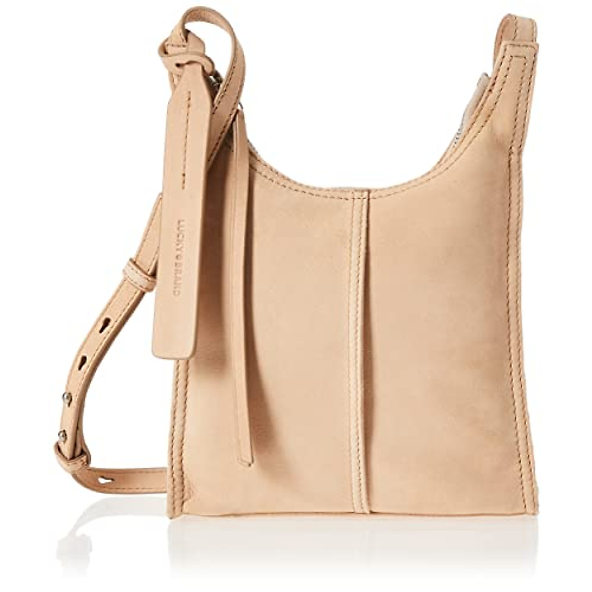 Lucky Brand womens Dina Crossbody, Dusty Sand, One Size US