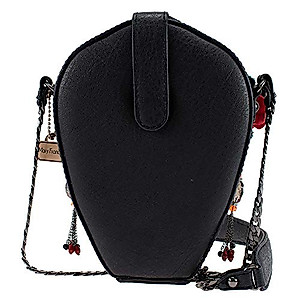 Mary Frances La Catrina Beaded Crossbody Handbag