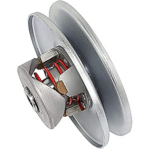 VEVOR Torque Converter 4-7HP Go Kart Clutch 1Inch Replaces Comet TAV2 Manco 10T 40 or 41 and 12T 35 Chain Drive Belt (1" 10T 40/41and 12T 35 Chain)