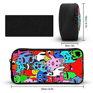 mfiwena Cool 17'' Game Backpack, Casual Bookbag with Adjustable Strap Multifunction Large Capacity Laptop Bag for Boys and Girls