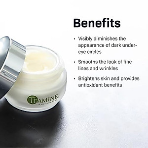 Revision Skincare Teamine® Eye Complex, Anti Aging Eye Treatment for Dark Circles, Fine Lines and Wrinkles, with Green Tea Extract, 0.5 oz