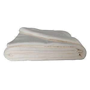 Vuwuma 45" x 60" Natural Cotton Quilt Batting for Quilting Fabric Sewing Crib Size