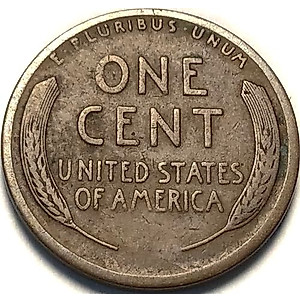 1924 S Lincoln Wheat Cent Penny Seller Very Good