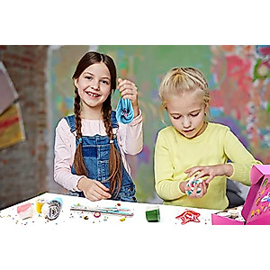 Butter Fruit Slime Kit for Girls 8 Pack, Stretchy and Non-Sticky, Slime Party Favors for Kids, with Strawberry Cherry Slime Cute Charms etc, Stress Relief Putty Toys for Kids, Cute Stuff for Girls