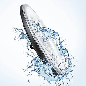 Gopretty 150W LED High Bay Lights 4 Pack, 6000K Daylight UFO High Bay Fixture, 5FT Cable with Plug, Perfect for Commercial Warehouse Barn Workshop Factory Area Lighting