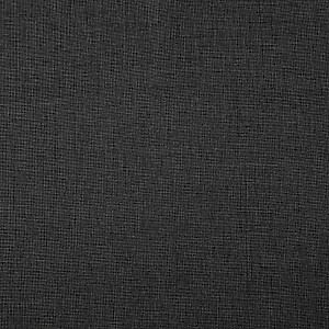 No. 918 Trevor Heathered Texture Semi-Sheer Tab Top Curtain Panel Pair, 40" x 84", Coal