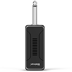 Bietrun UHF Receiver Wireless Microphone WXM02 / WXM04, with 720mAh Rechargeable Battery, 160 ft Working Range, 1/4" Output for for Karaoke Machine/PA Speakers System/Mixer