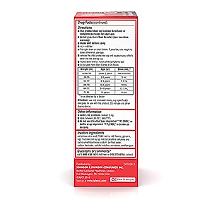 Children's Tylenol Very Berry Strawberry Flavor, 4-Ounce (Pack of 2)