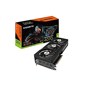 Gigabyte GeForce RTX 4070 Gaming OC 12G Graphics Card, 3X WINDFORCE Fans, 12GB 192-bit GDDR6X, GV-N4070GAMING OC-12GD Video Card