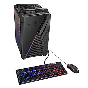 ASUS ROG Strix GA35 Gaming Desktop PC, GeForce RTX 3080, AMD Ryzen 9 5900X, 32GB DDR4 RAM, 1TB PCIe SSD + 2TB HDD, Dual Hot-Swap SSD Bays, ROG Scope & Chakram, Windows 10 Professional, GA35DX-XB989