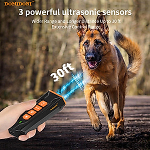 2024 Dog Bark Deterrent Device - Anti-Bark Devices for Dogs, No More Barks Dog Training Tool (Black)