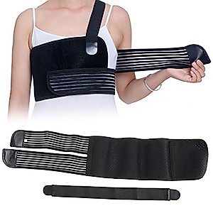 Rib Chest Support Broken Rib Brace Elastic Chest Wrap Belt for Cracked, Fractured or Dislocated Ribs Protection Belt M
