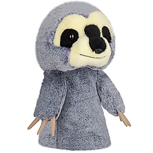 Golf Club Covers, Groundhog/Sloth Marmot Golf Head Covers, Gopher Cover for Drivers, Adorable Crafted Plush Animal Covers, Brown Beige, Best Golf Gifts