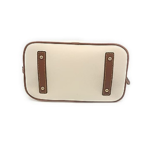 Pebble Grain Domed Satchel