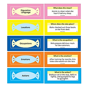 Super Duper Publications | Granny's Candies® Vocabulary & Word Meaning Game Inferences Cards (Add-On Set 4) | Educational Learning Resource for Children