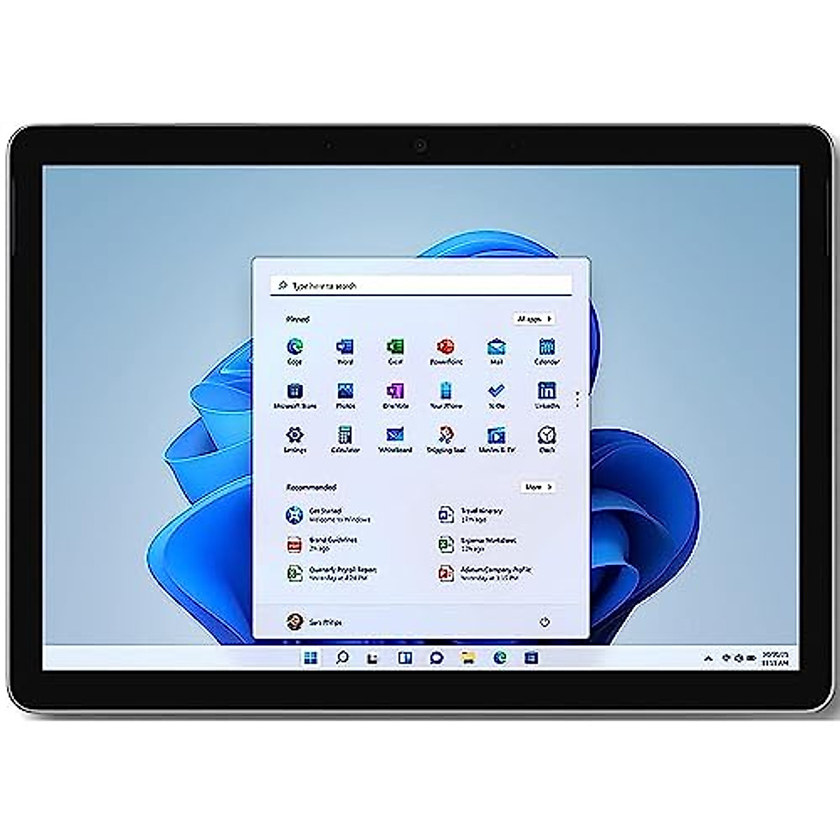 Microsoft Surface Go 3 LTE (128GB, 8GB, Wi-Fi+4G Cellular) 10.5" HD Touchscreen, Intel Core i3 Quad-Core, GSM/CDMA (Fully Unlocked for AT&T, Verizon, T-Mobile, Global)(w/256GB SD, Platinum) (Renewed)