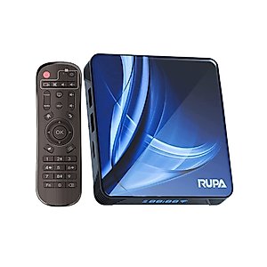 Android 11.0,2023 Smart TV Box RK3318 4GB 32GB Support 2.4G 5.8G WiFi Bluetooth 4.1 Ethernet LAN 3D 4K Video Android Box Set Top TV Box